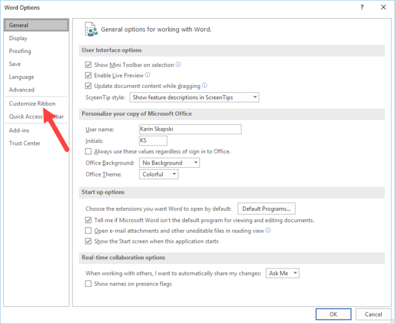 How To: Customize Your Ribbon and Keyboard Shortcuts in MS Word - Karin ...