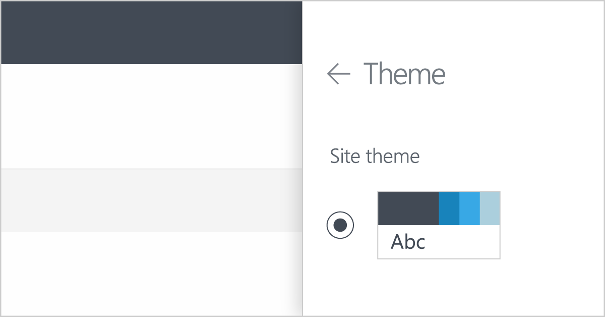 Theme button not working in Change the Look after adding a custom theme ...