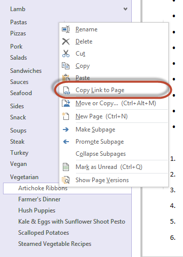 How to Insert Multiple Links to Multiple Pages in OneNote - Kelly LaForest