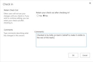 How to Make "Hidden Files" with No Checked in Version Visible in a SharePoint Library - Kelly ...