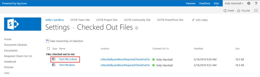 How to Make "Hidden Files" with No Checked in Version Visible in a SharePoint Library - Kelly ...