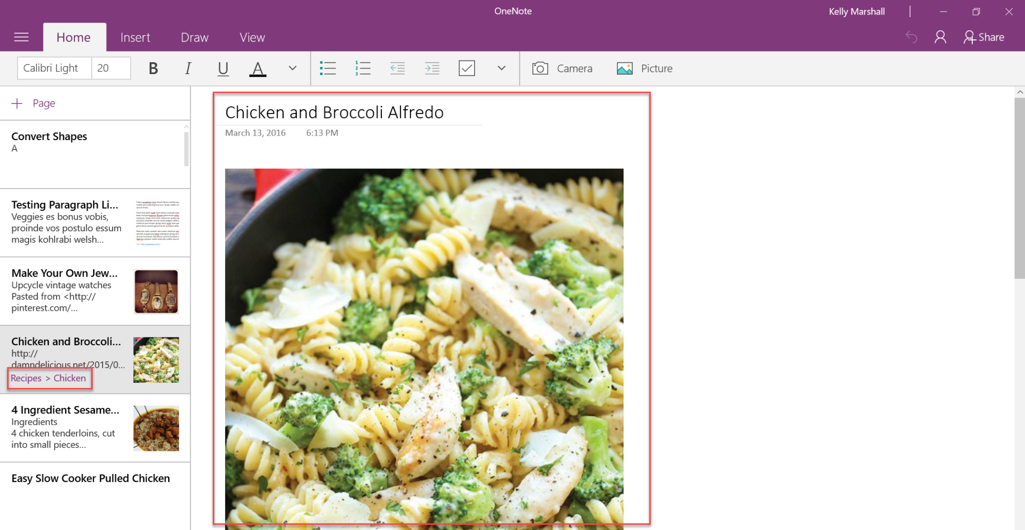 The Recent Notes Button in the OneNote App - Kelly LaForest