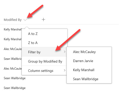 Using the Filter Pane in a Modern SharePoint Library in SharePoint ...