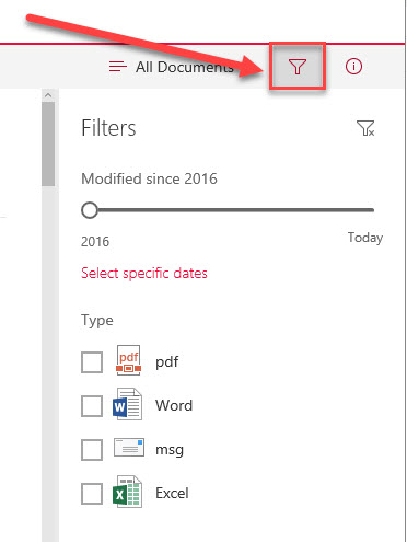 Using the Filter Pane in a Modern SharePoint Library in SharePoint ...