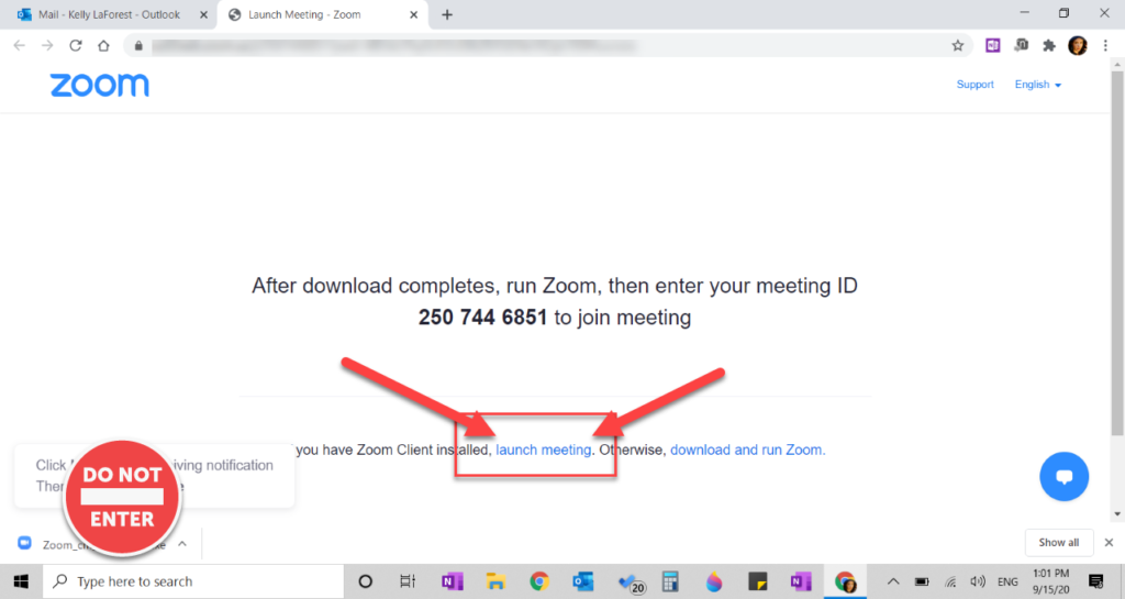 How to Join Zoom Meeting from your Browser - Kelly LaForest