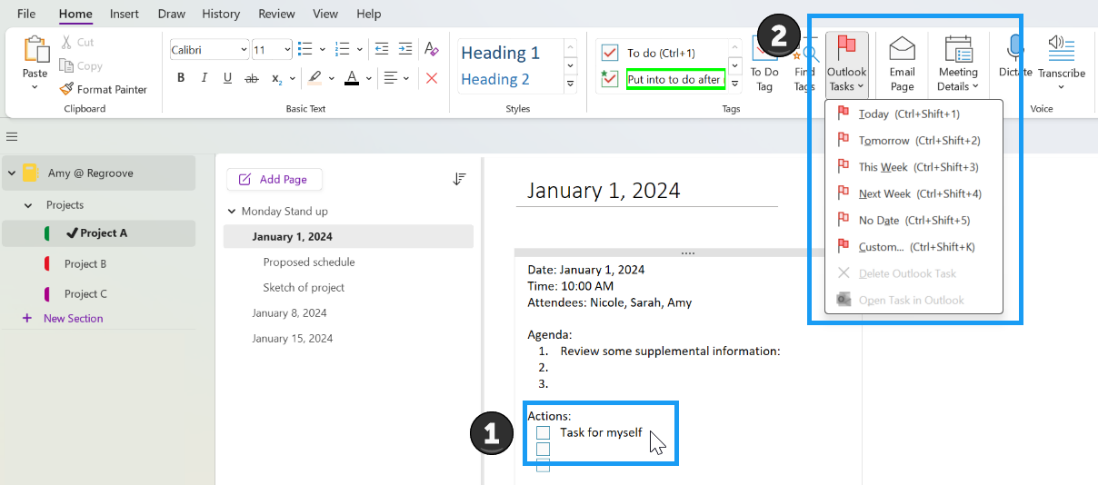 OneNote: The Better Way to Take Meeting Notes | Regroove