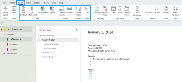 OneNote: The Better Way to Take Meeting Notes | Regroove