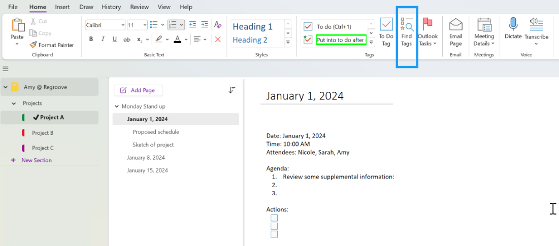 OneNote: The Better Way to Take Meeting Notes | Regroove